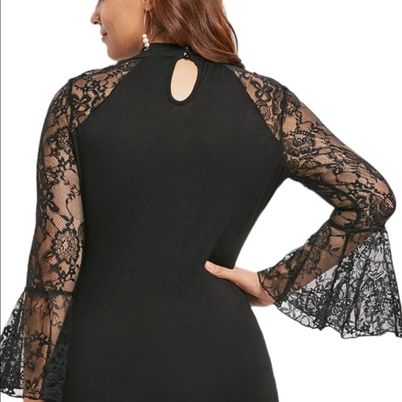 Tops | Plus Size Black Gothic Vintage Inspired Top 162w | Poshmark